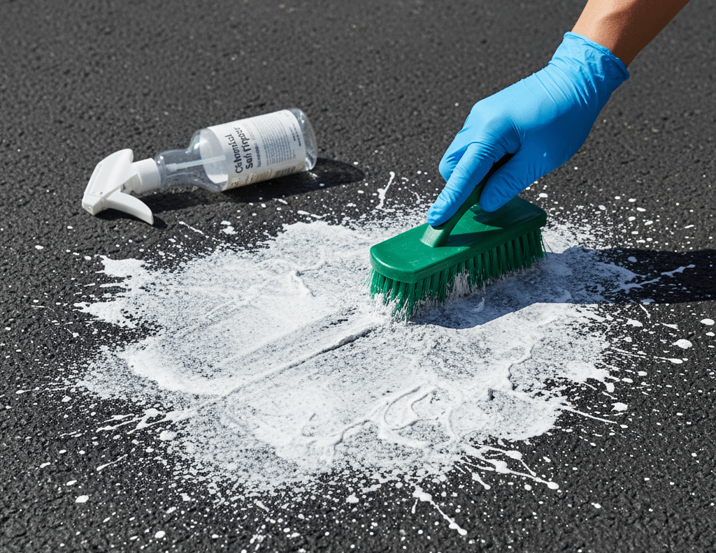 How to Remove Stains from Asphalt : Paint, Bondo, and More